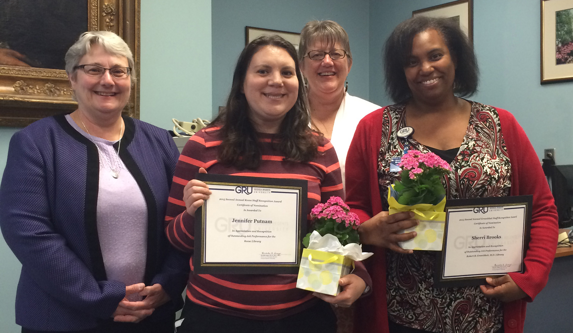 GRU Libraries Staff Recognition Awards – Augusta University Libraries